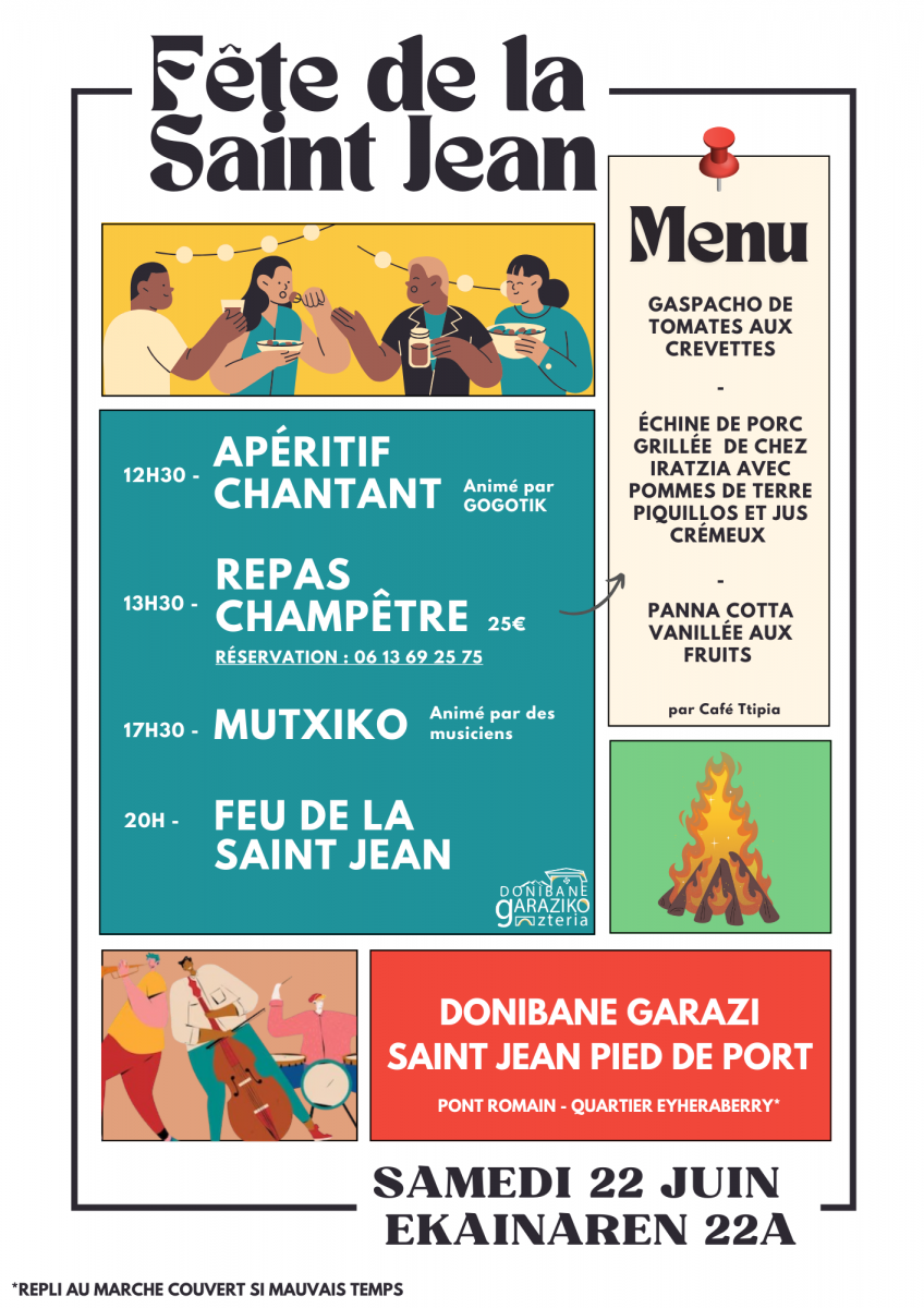 Fête de la Saint Jean - Saint Jean Pied de Port